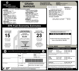 Ford Show Parts | Official 2007-2024 Ford/Lincoln Window Sticker