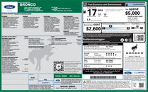 Ford Show Parts | 2007-2026 Ford/Lincoln Window Sticker