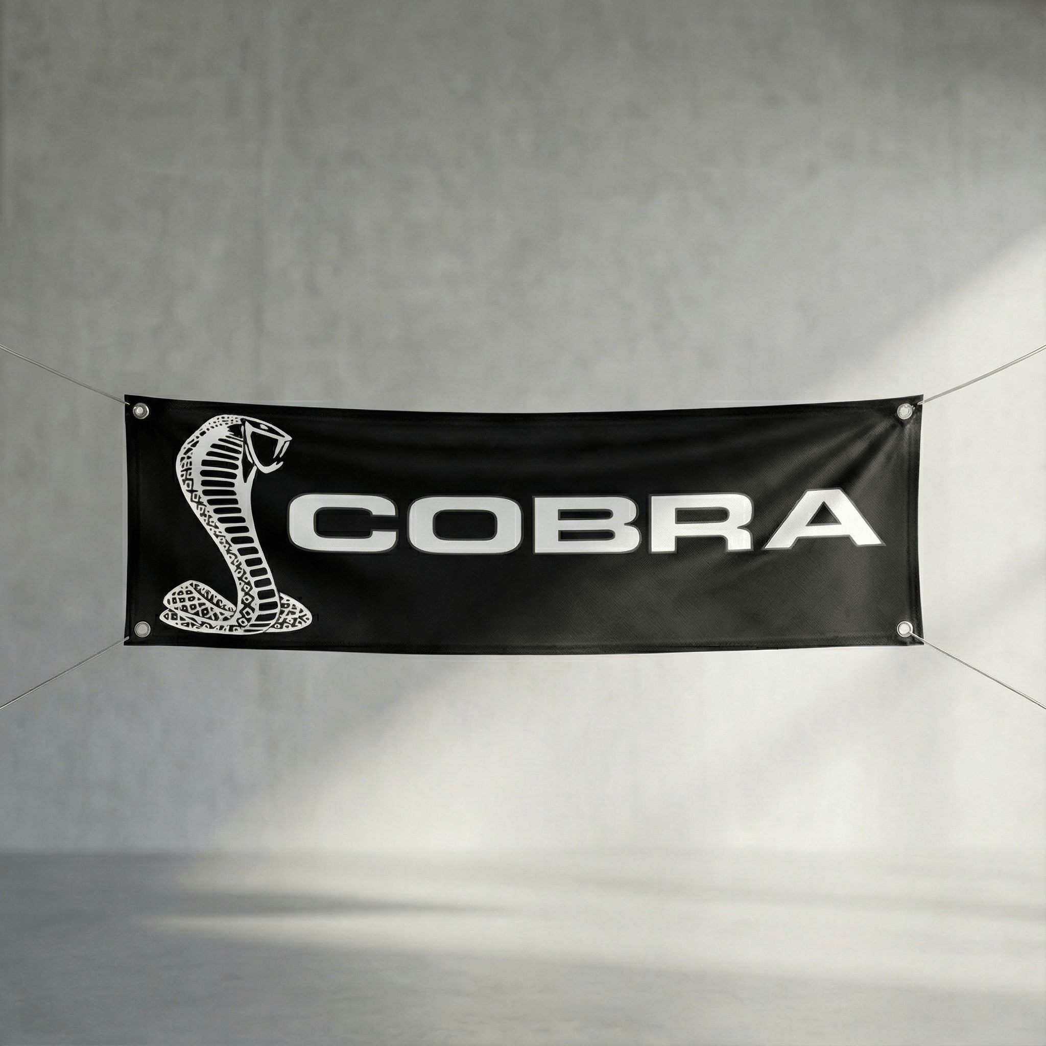 Ford Mustang SVT Cobra Fabric Banner | Ford Show Parts